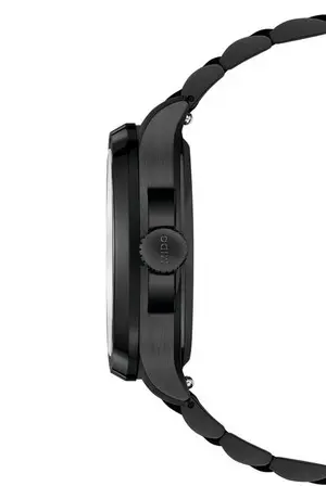 MIDO Multifort Tv Big Date Automatic Bracelet Watch - Black