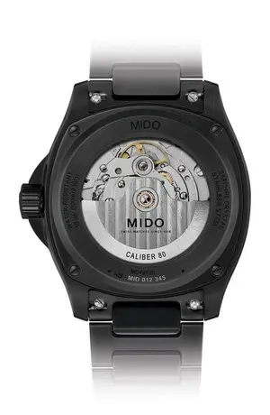 MIDO Multifort Tv Big Date Automatic Bracelet Watch - Black