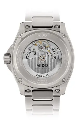 MIDO Multifort Tv Big Date Automatic Stainless Steel Bracelet Watch - Grey
