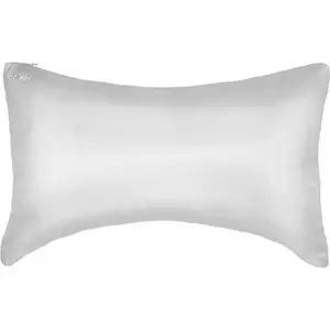 BLISSY Crescent Silk Pillowcase - Silver