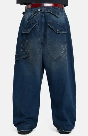 JADED LONDON Cinch Painter Baggy Jeans