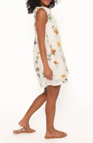 PETAL & PUP Elordi Floral Shift Minidress