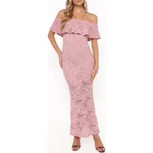 Petal & Pup Lace Evening Dresses