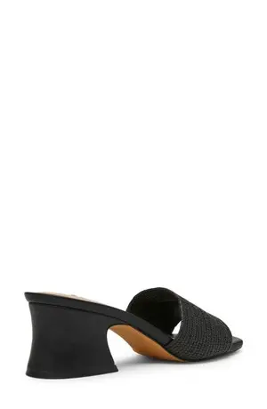Steve Madden Frolic Slide Sandal With Sculptural Block Heel