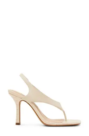 Steve Madden Improv Slingback Sandal - Bone Leather