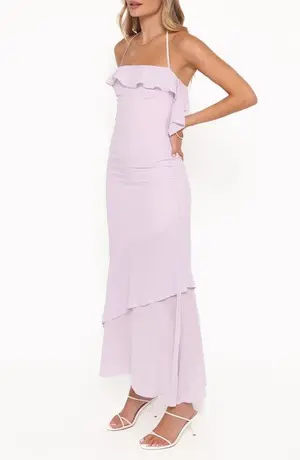 PETAL & PUP Illuka Ruffle Maxi Dress