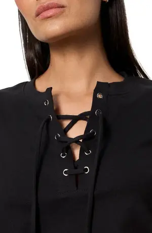 Sanctuary Timeless Lace-up T-shirt
