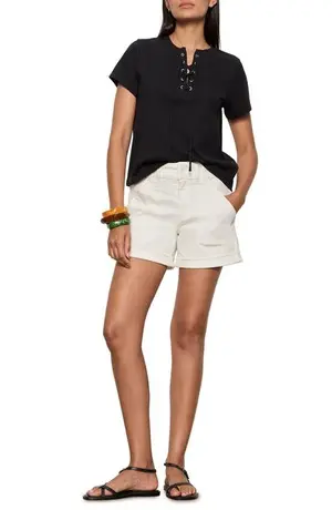 Sanctuary Timeless Lace-up T-shirt