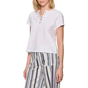 Sanctuary Lace Up T-shirts For Women