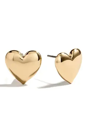 Baublebar Heart Earrings Set - Gold