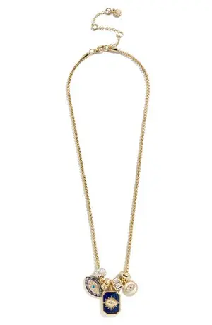 Baublebar Evil Eye Charm Necklace