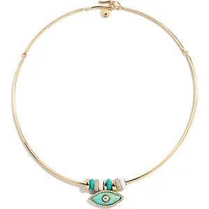 Baublebar Evil Eye Collar Necklace - Turquoise