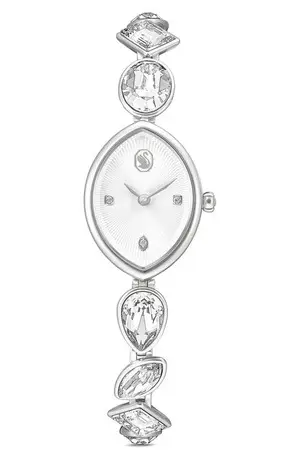 SWAROVSKI Gema Crystal Bracelet Watch - Silver