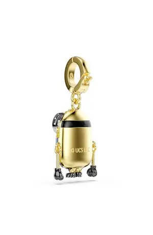 SWAROVSKI Minions® Bob Crystal Charm - Gold/multi