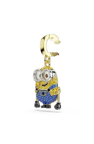 SWAROVSKI Minions® Bob Crystal Charm - Gold/multi