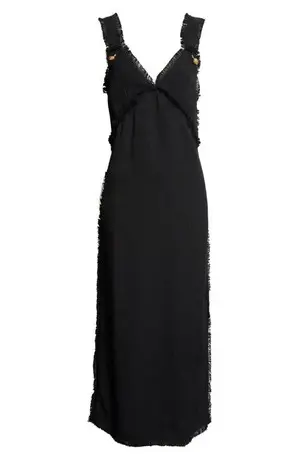 TOTEME Fringe Maxi Slipdress