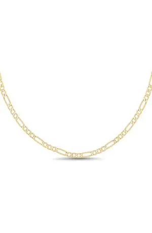 Bony Levy 14k Gold Figaro Chain Necklace - 14ky