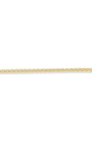 Bony Levy 14k Gold Wheat Chain Necklace