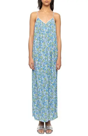 Zadig&Voltaire Ristym Liberty Floral Maxi Dress