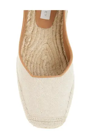 Stella McCartney Gaia Espadrille Wedge Slingback Pumps