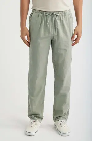 ALEX CRANE Air Organic Cotton Drawstring Pants Riverstone