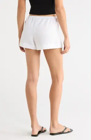 REFORMATION Nora Linen Shorts