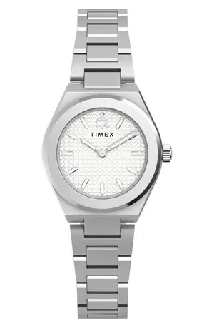 Timex® Timex Q Continental Mini Stainless Steel Bracelet Watch - Silver-tone