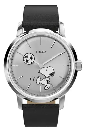 Timex® Peanuts® X Timex Marlin® Automatic Watch - Silverone