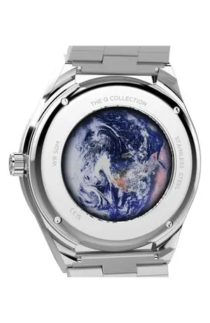 Timex® Timex Q Timex Nasa 40mm Stainless Steel Bracelet Watch