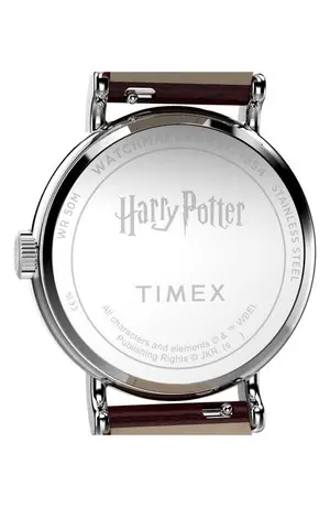 Timex® Timex Harry Potter X Platform 9 3/4 37mm Leather Strap Watch