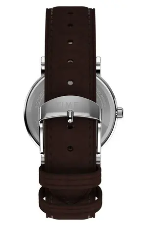 Timex® Timex X Peanuts Baseball Watch - Brown/silverone