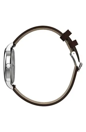 Timex® Timex X Peanuts Baseball Watch - Brown/silverone
