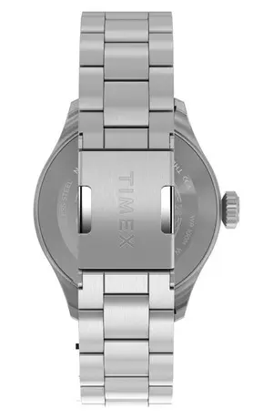 Timex® Timex Waterbury Ace 41mm Stainless Steel Bracelet Watch