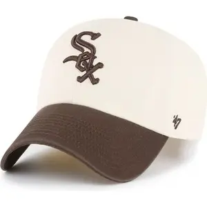 '47 47 Chicago White Sox Two-tone Fashion Clean Up Baseball Cap - Natural