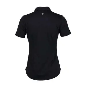 JOFIT Performance Golf Polo With Quarter-zip Closure - Black