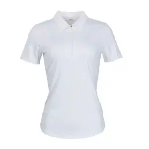 JOFIT Performance Golf Polo With Quarter-zip Closure - White