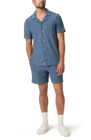Paige Oliver Terry Cloth Camp Shirt
