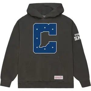 Mitchell & Ness Indianapolis Colts State C Fleece Hoodie - Charcoal