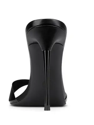 FEMME Azúcar Mule With Stiletto Heel - Black