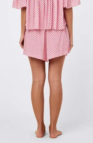 PAPINELLE Anais Gathered Short Pajamas