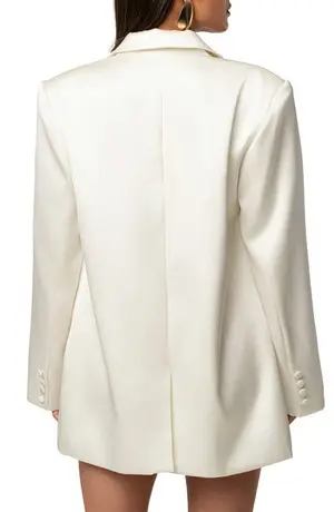 JLUXLABEL Lara Oversize Blazer - Ivory