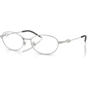 DIESEL® Oval Optical Glasses - Silver