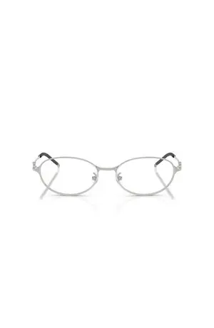 DIESEL® Oval Optical Glasses - Silver