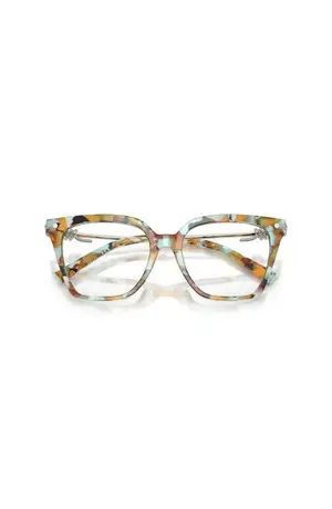 Tiffany & Co. Square Acetate Eyeglasses - Tortoise