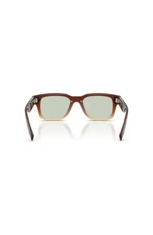 Brunello Cucinelli Rectangle Full Rim Acetate Eyeglasses