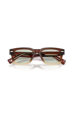 Brunello Cucinelli Rectangle Full Rim Acetate Eyeglasses