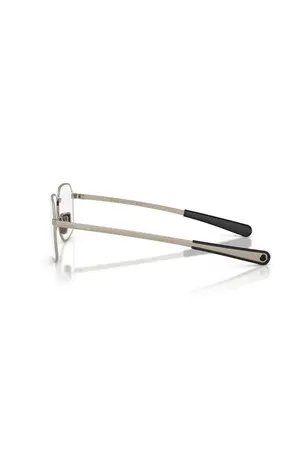 Moncler Rectangle Full Rim Metal Eyeglasses - Copper