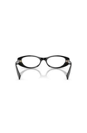 Miu Miu Oval Acetate Eyeglasses