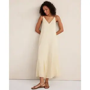 HAVEN WELL WITHIN Silky Maxi Dress - Straw