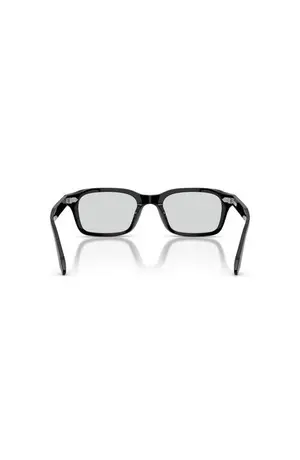 Oliver Spencer Rectangle Optical Glasses - Black